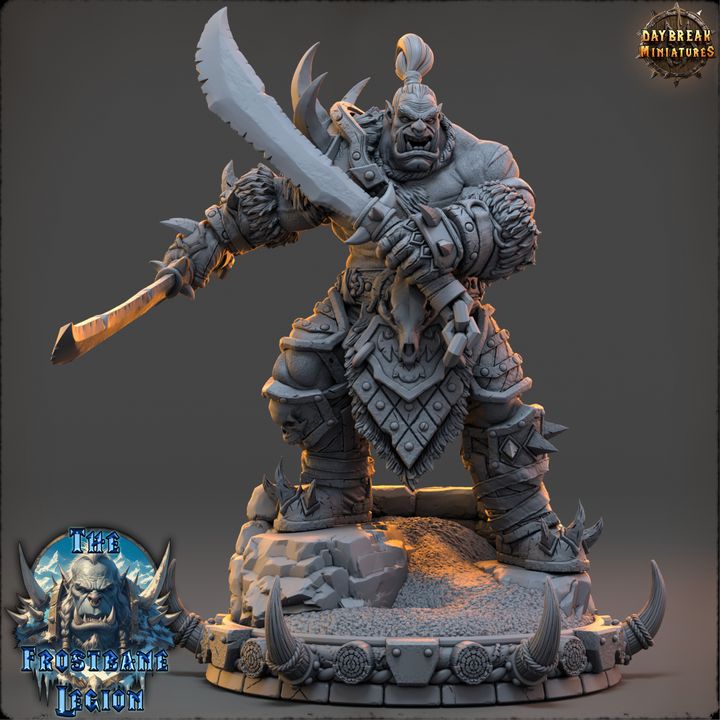 3D Printable The Frostbane Legion - COMPLETE PACK by Daybreak Miniatures