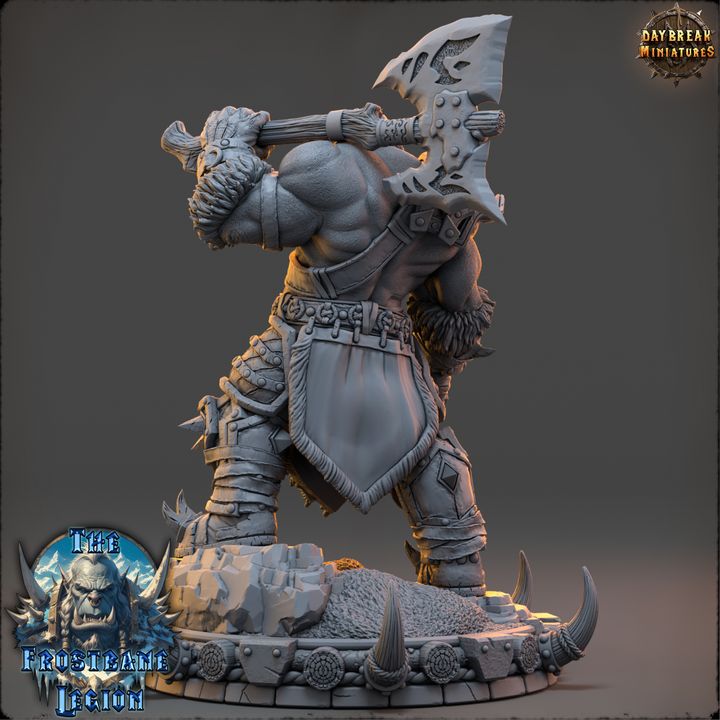 3D Printable Draumir the Frostborn - The Frostbane Legion by Daybreak ...