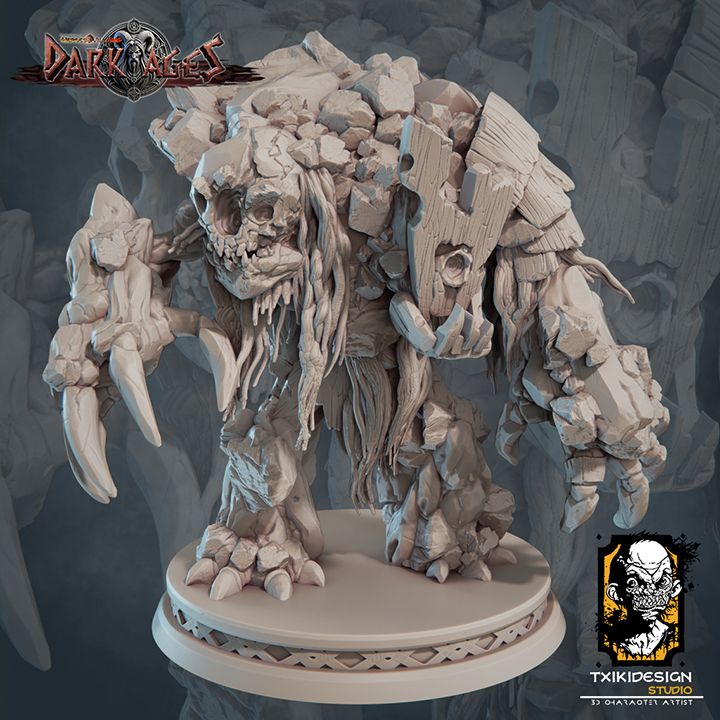 3D Printable Elemental Earth by Javier Txiki Tejedor