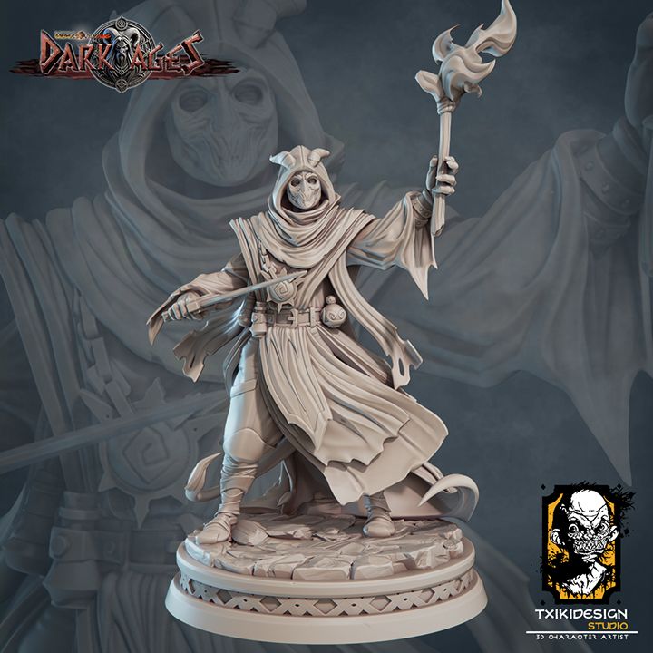 3D Printable Cultist C by Javier Txiki Tejedor