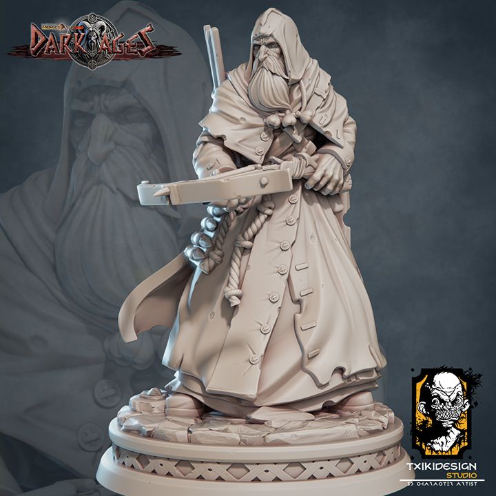 3D Printable Jorath Shadowbane by Javier Txiki Tejedor