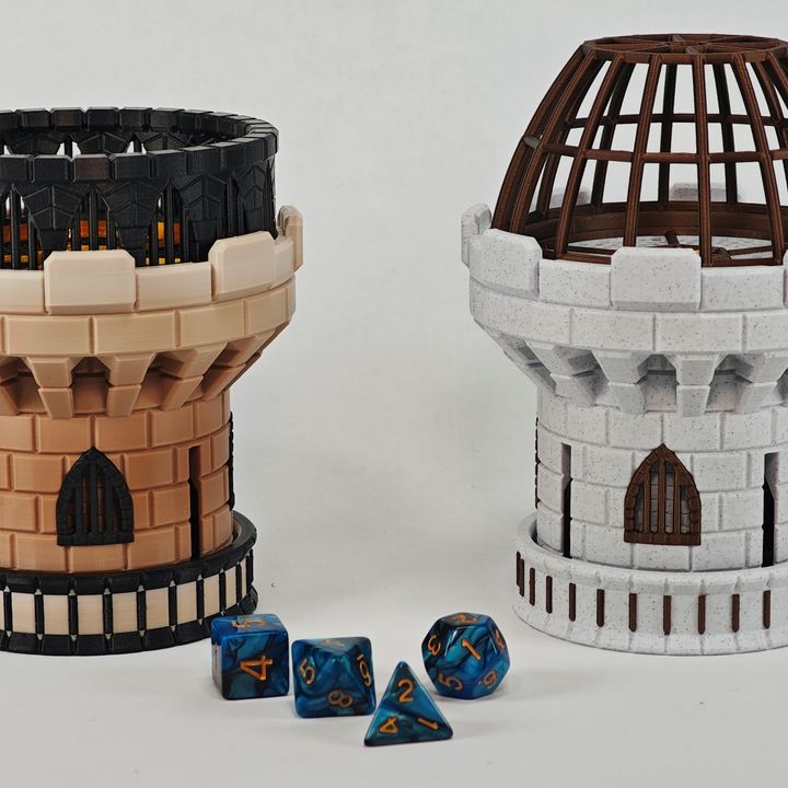 3D Printable Dice Spinner by 3DTechDesigns