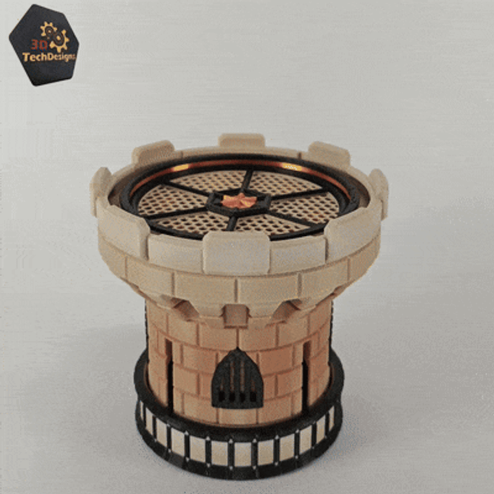 3D Printable Dice Spinner by 3DTechDesigns