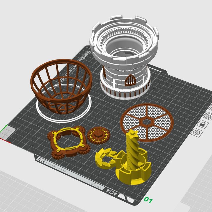 3D Printable Dice Spinner by 3DTechDesigns