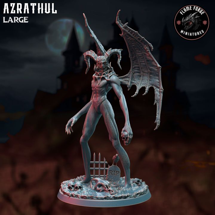 3D Printable Azrathul by Flame Forge Miniatures