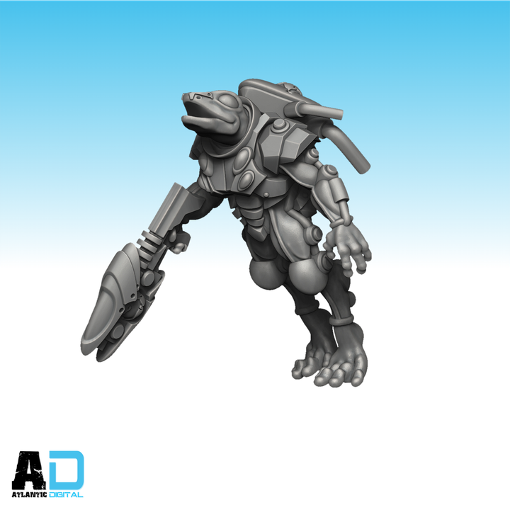 3D Printable N'glonhk Jump infantry by Wargames Atlantic