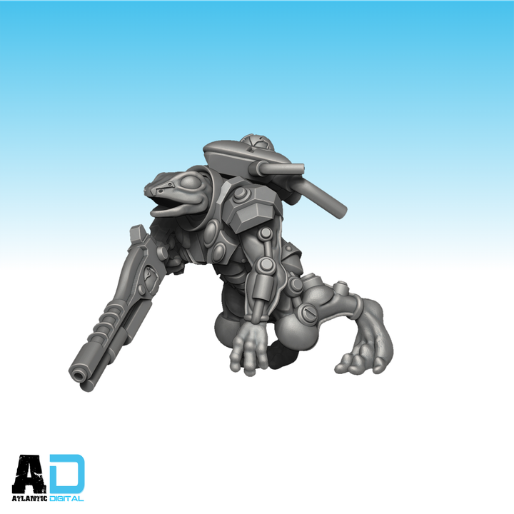 3D Printable N'glonhk Jump infantry by Wargames Atlantic