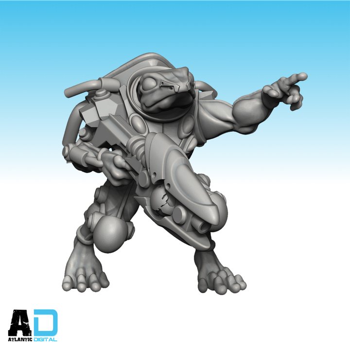 3D Printable N'glonhk Jump infantry by Wargames Atlantic