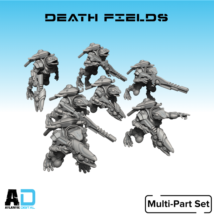 3D Printable N'glonhk Jump infantry by Wargames Atlantic