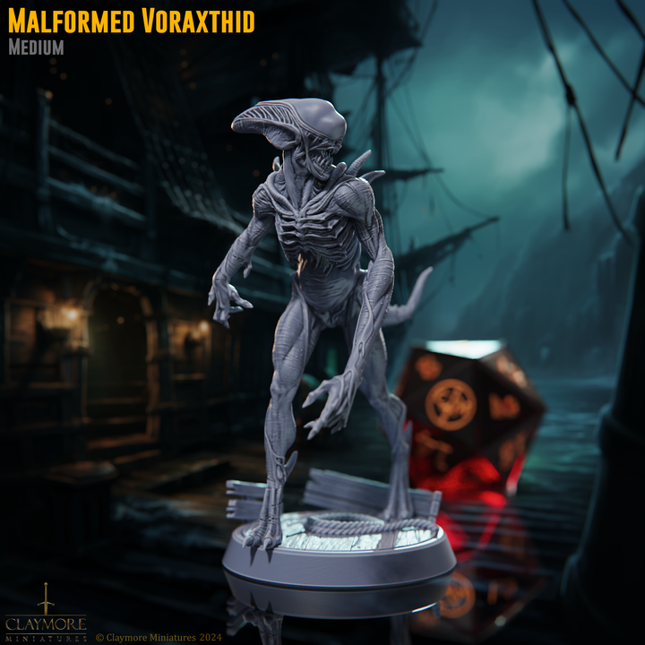 3D Printable Malformed Voraxthid by Claymore Miniatures