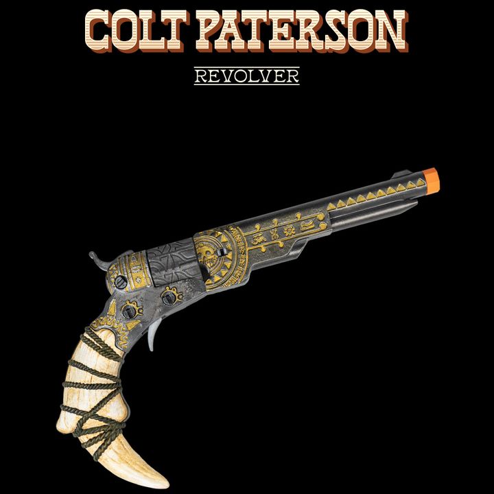 3D Printable Colt Peterson Revolver by Stlflix