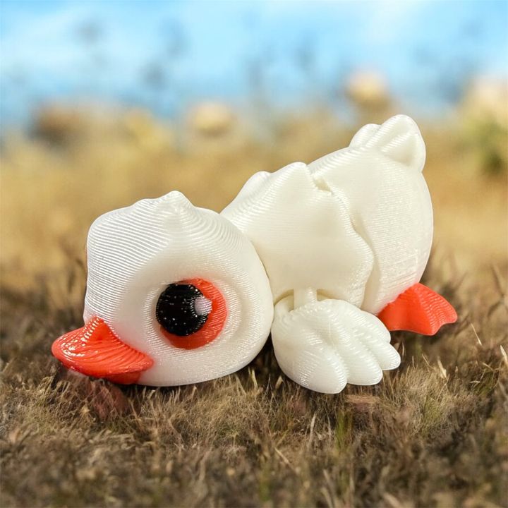 3D Printable Bird Set 1 - Mini - Articulated - Flexi by Rebel Alicorn ...