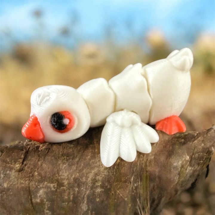 3D Printable Bird Set 1 - Mini - Articulated - Flexi by Rebel Alicorn ...