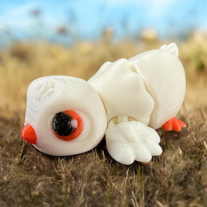 3D Printable Bird Set 1 - Mini - Articulated - Flexi by Rebel Alicorn ...