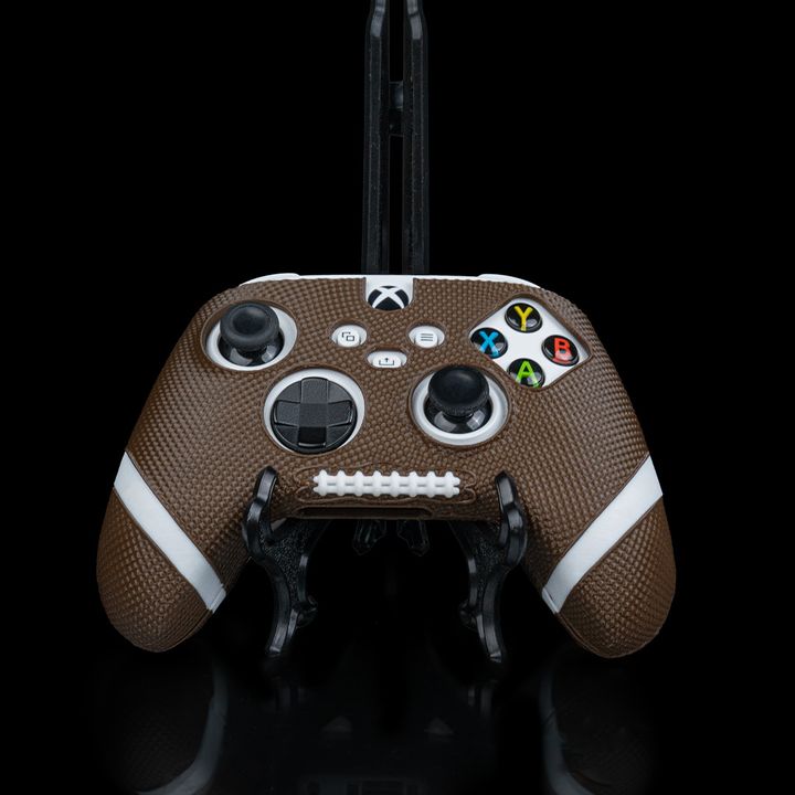 3D Printable Football Controller Cover by Stlflix