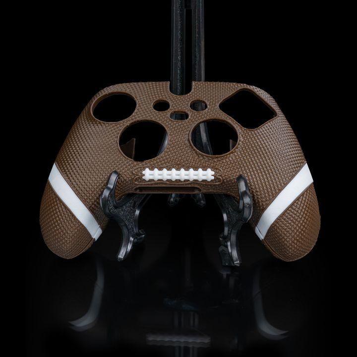 3D Printable Football Controller Cover by Stlflix