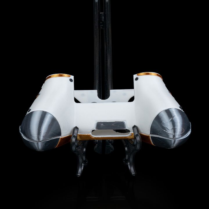 3D Printable Mecha Controller Cover by Stlflix