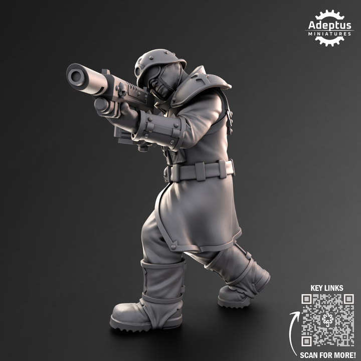 3D Printable Kill Squad. Mercenary Syndicate by Adeptus Miniatures