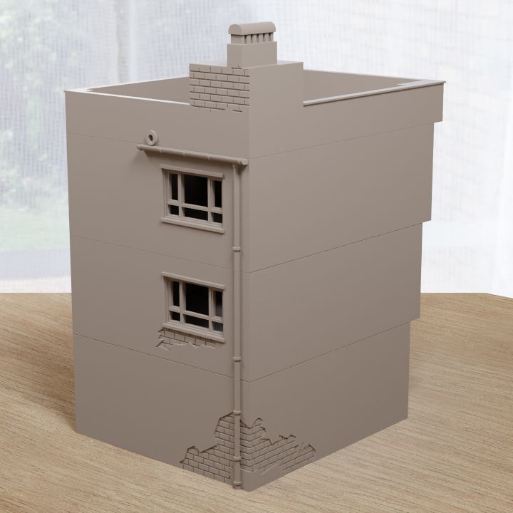 3D Printable Modern Arab Urban Building MET_02 - Modern Warfare ...