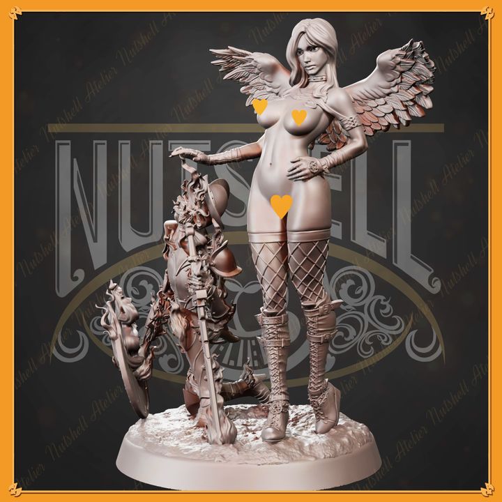 3D Printable Nutshell Atelier -Necromancer(NSFW) by Nutshell atelier
