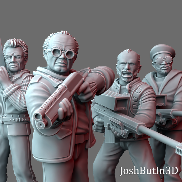 3D Printable The Boddicker Gang by JoshButIn3D