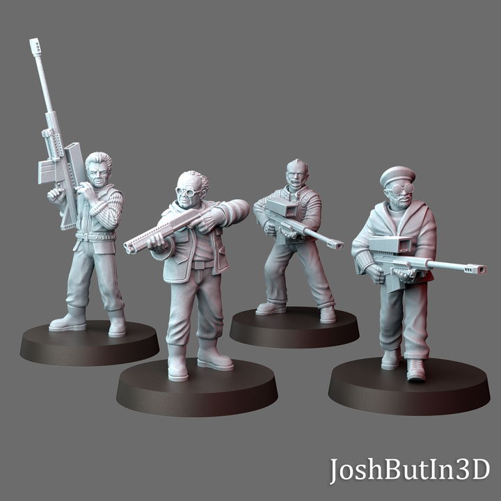 3D Printable The Boddicker Gang by JoshButIn3D