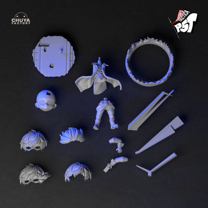 3D Printable The Phantom Thief leader by Chuya Factory