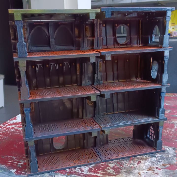 3D Printable Modular display box - All-in-one by Crea'Tim Michiels