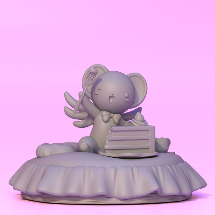 3D Printable Yellow Rat by Chuya Factory