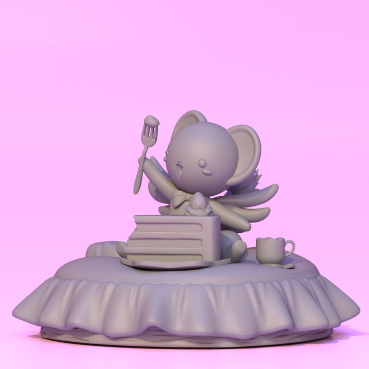 3D Printable Yellow Rat by Chuya Factory
