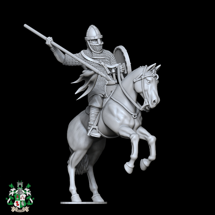 3D Printable Mounted Norman Knight 1066 by Styriwar