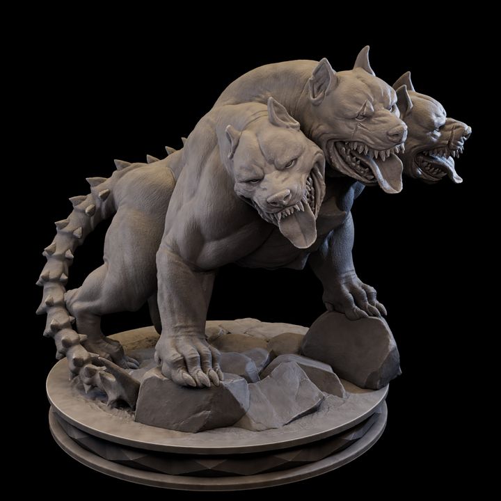 3D Printable Cerberus by Andryuha1981