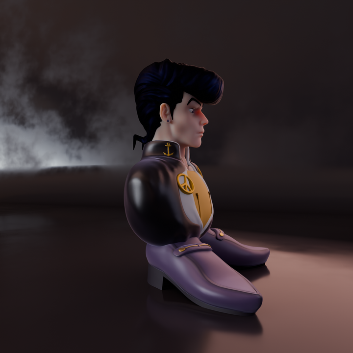 3D Printable Shoesuke Meme Josuke Higashikata JoJo's Bizarre Adventure ...