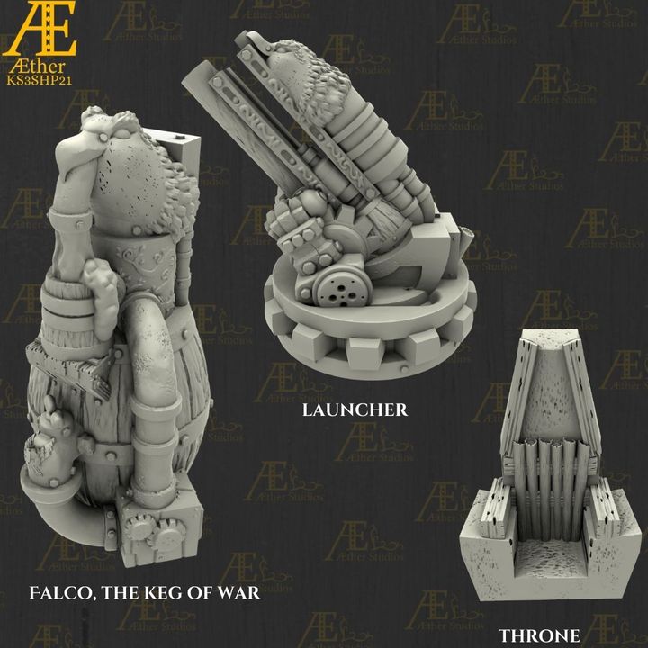 3D Printable KS3SHP21 - RDAF Pugnacity by Aether Studios