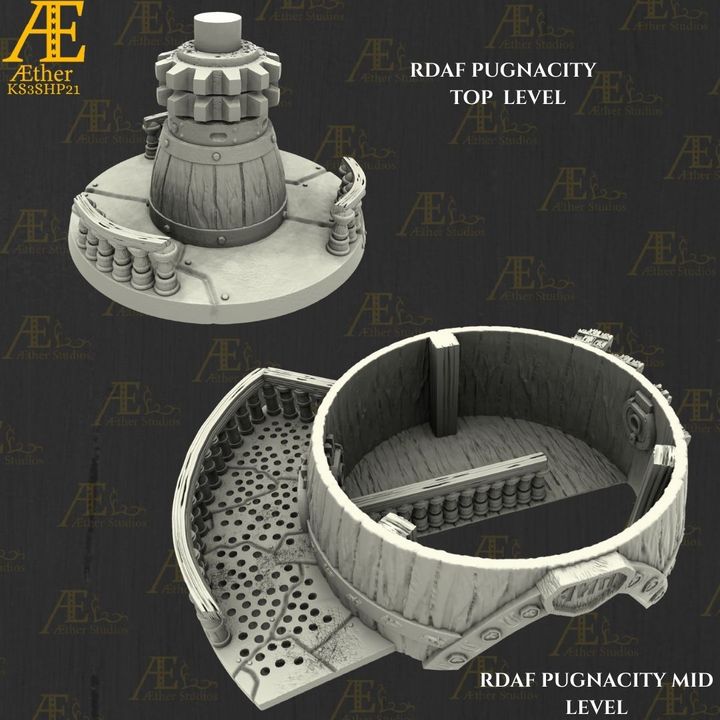 3D Printable KS3SHP21 - RDAF Pugnacity by Aether Studios