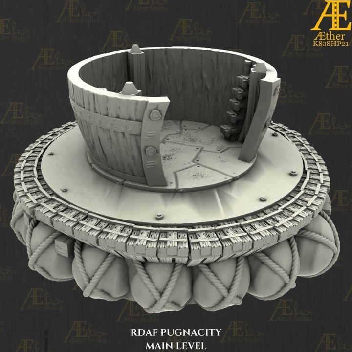 3D Printable KS3SHP21 - RDAF Pugnacity by Aether Studios