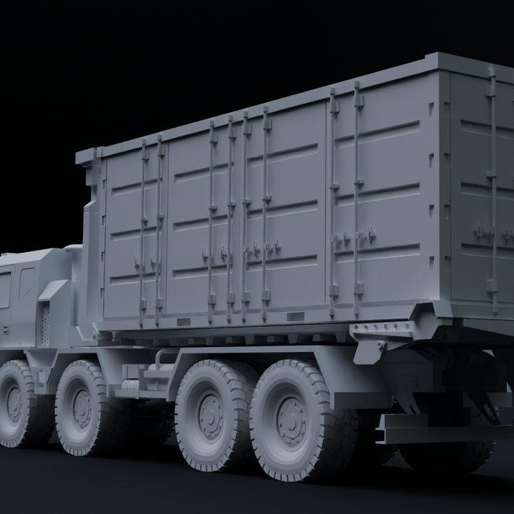 3D Printable French Iveco M320 Elytron mobile command post by The ...