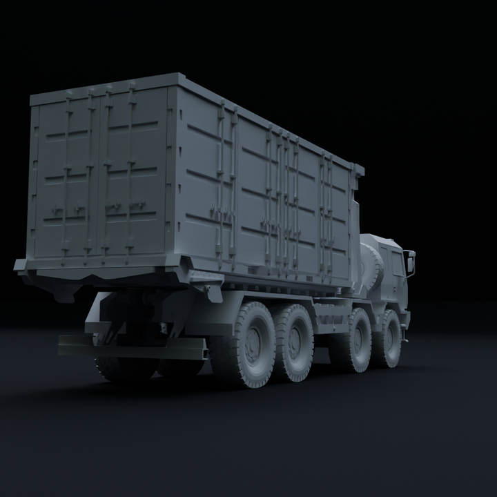 3D Printable French Iveco M320 Elytron mobile command post by The ...