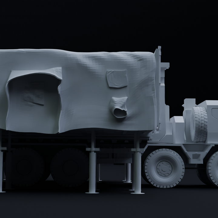 3D Printable French Iveco M320 Elytron mobile command post by The ...