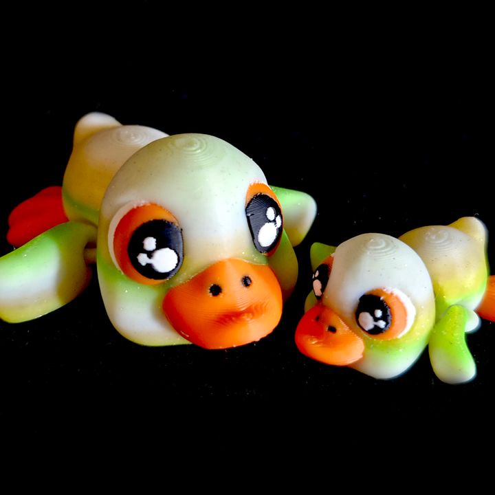 3D Printable Hatchling Ducks (Personal Use) by Sassiecat3d