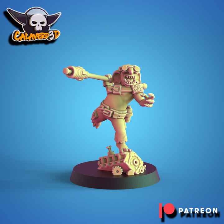 3D Printable Small Max Team - Mar 2025 by Calaverd3D