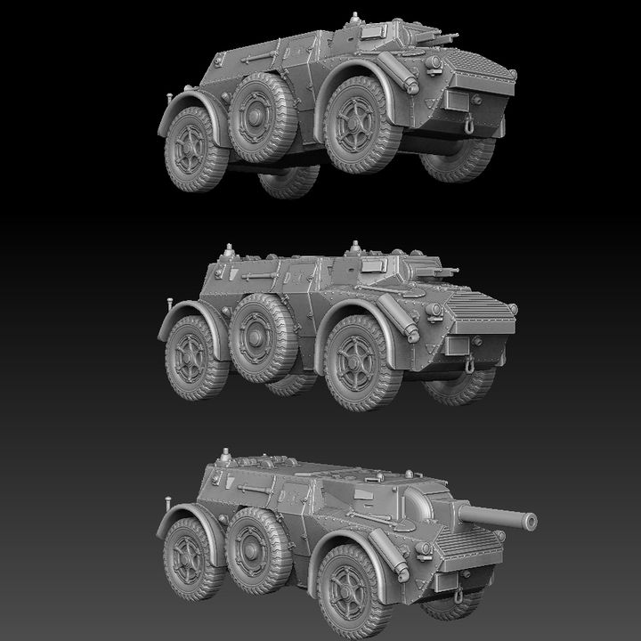 3D Printable Battle Bus APC Tank Destroyer by Sharedog Miniatures