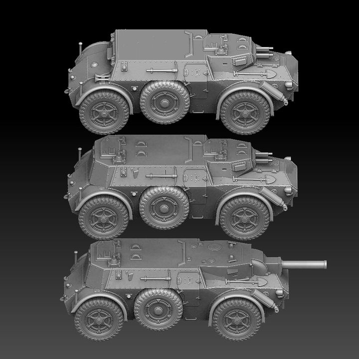 3D Printable Battle Bus APC Tank Destroyer by Sharedog Miniatures