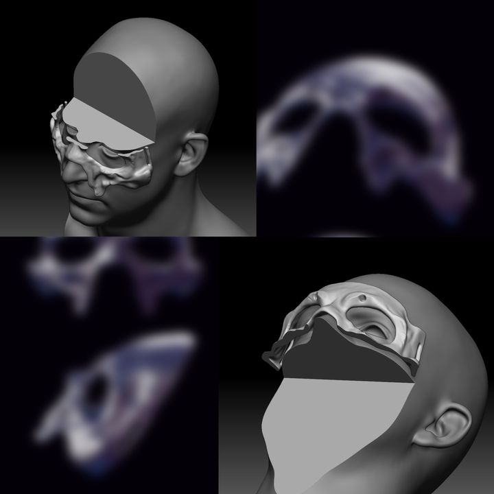 3D Printable Papa Emeritus V mask, Ghost BC Papa Perpetua by Andranik ...