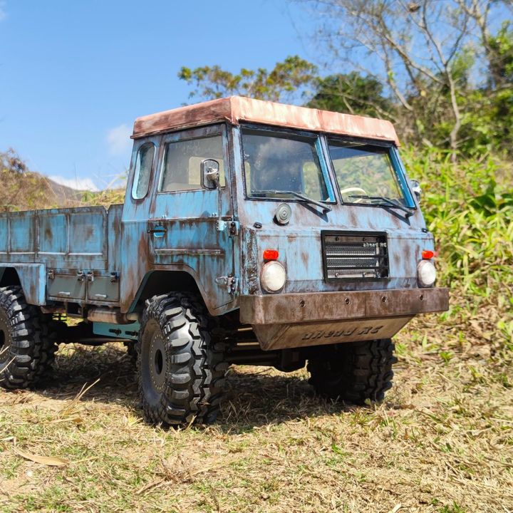 3D Printable Crawler V306 Cab SCX6 - 1/6 RC body by Ian Jim