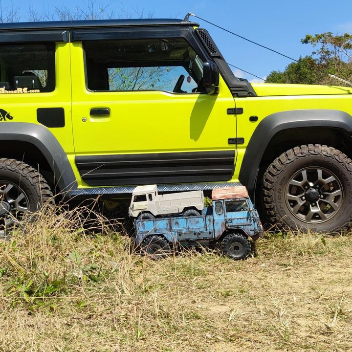 3D Printable Crawler V306 Cab SCX6 - 1/6 RC body by Ian Jim