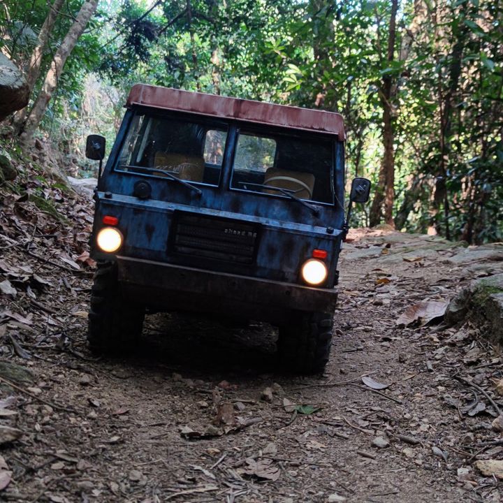 3D Printable Crawler V306 Cab SCX6 - 1/6 RC body by Ian Jim