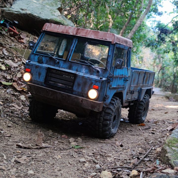 3D Printable Crawler V306 Cab SCX6 - 1/6 RC body by Ian Jim