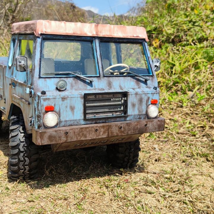 3D Printable Crawler V306 Cab SCX6 - 1/6 RC body by Ian Jim