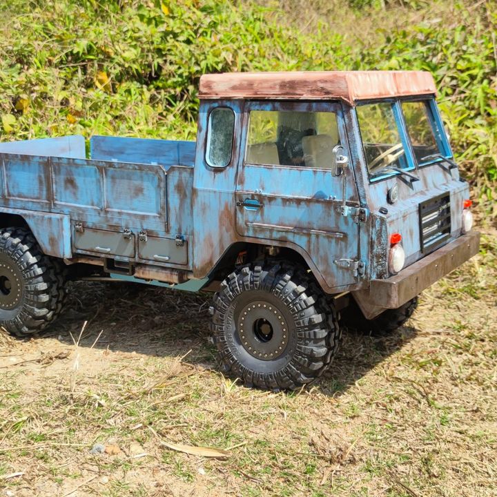 3D Printable Crawler V306 Cab SCX6 - 1/6 RC body by Ian Jim